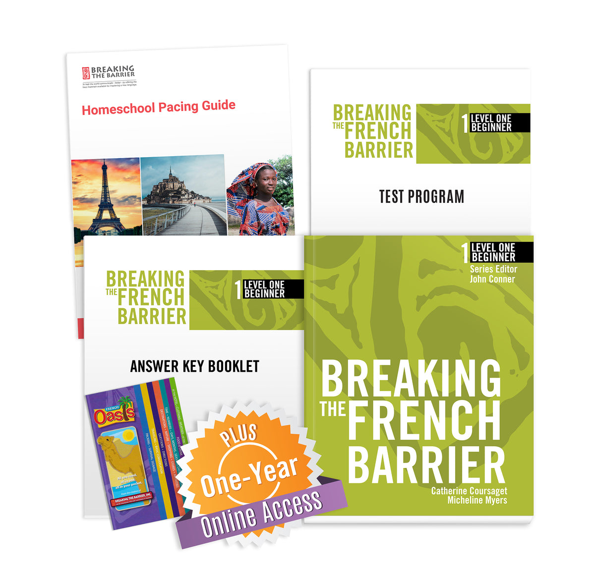French Level 1 Homeschool Package + Online Access — Breaking The Barrier