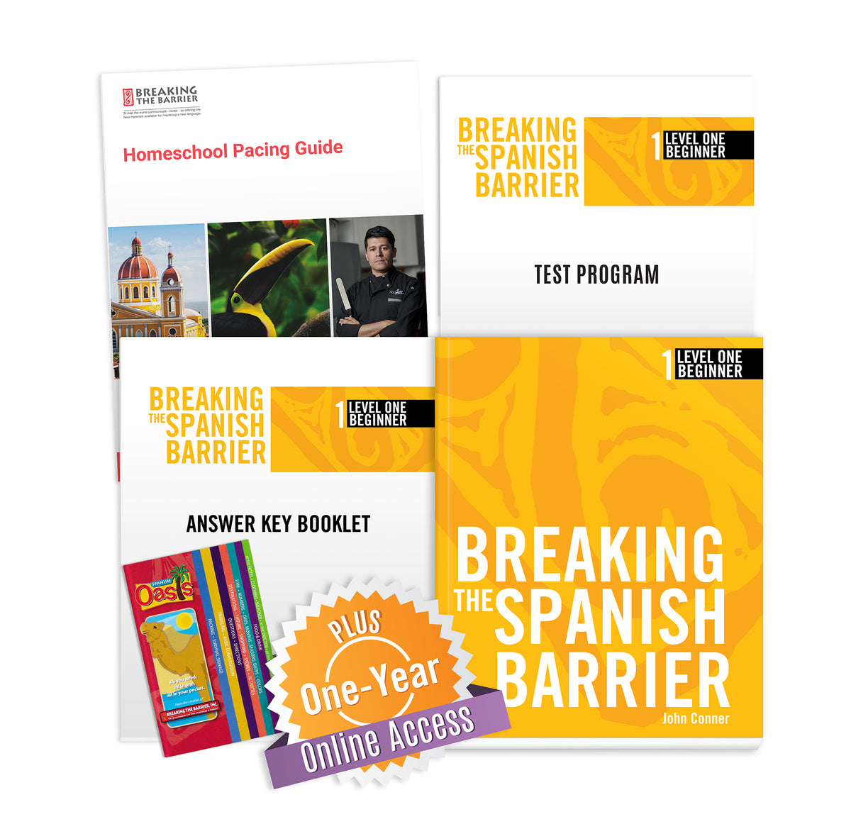 Spanish Level 1 Homeschool Package + Online Access — Breaking The Barrier