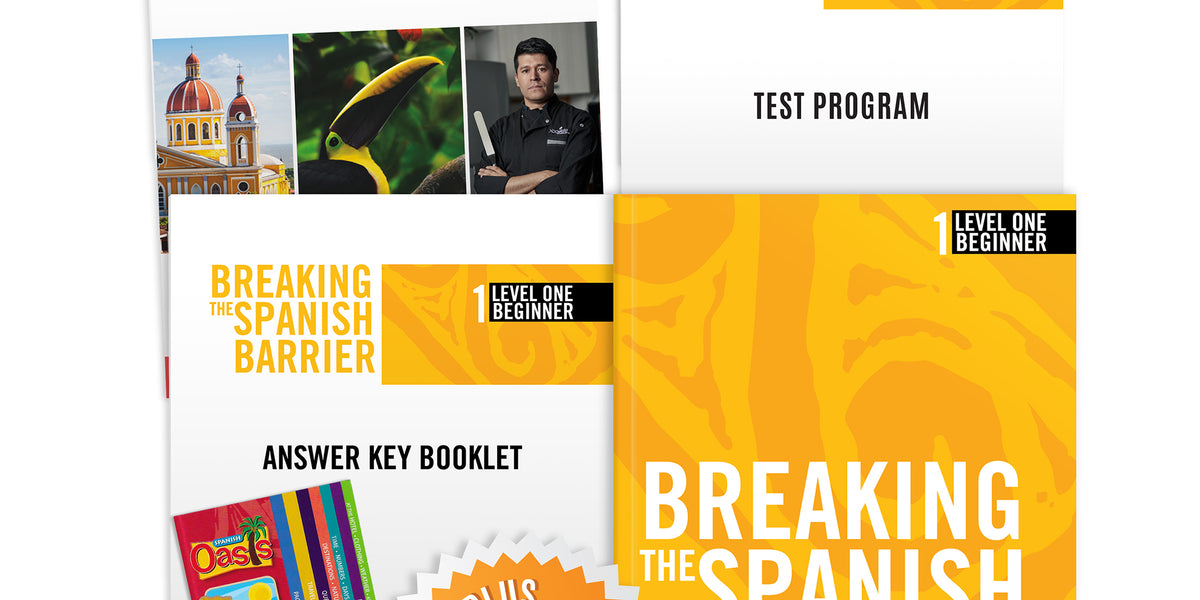 Spanish Level 1 Homeschool Package + Online Access — Breaking The Barrier